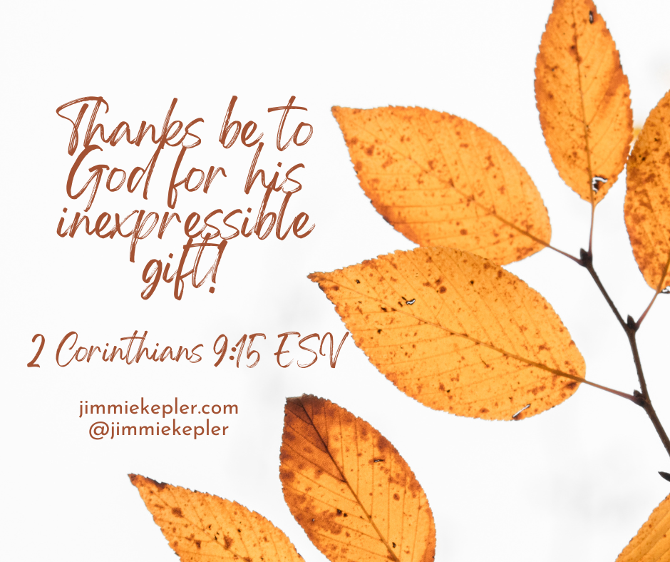 Thanks Be To God – It's Never Too Late