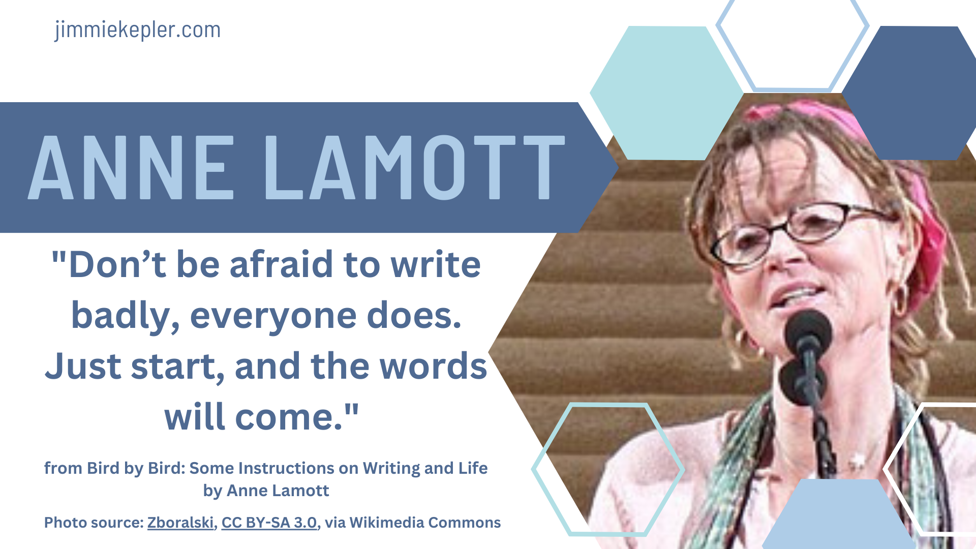 Anne Lamott on Writing